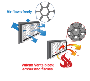 Fire Resistant Vents and Ember Safe Vents - Vulcan Vents
